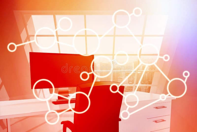 Composite Image of Process of Icons 3d Stock Illustration ...