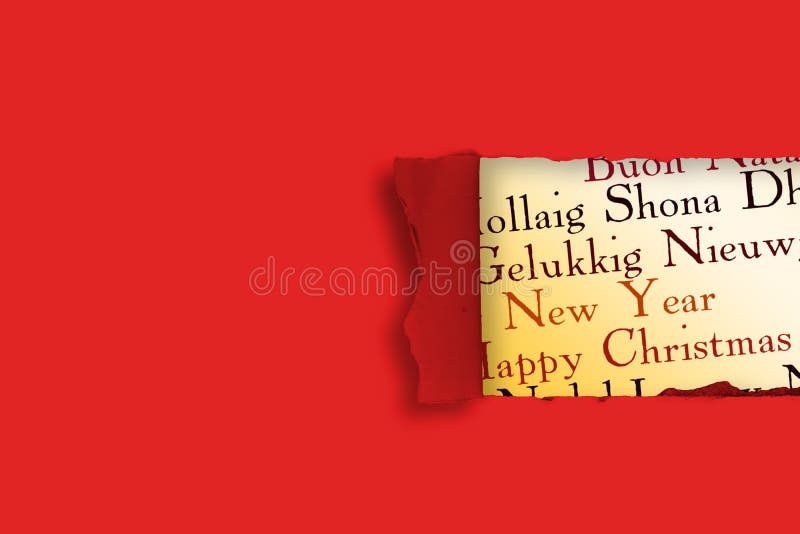 Composite Image of Rip in Paper Stock Illustration - Illustration of ...