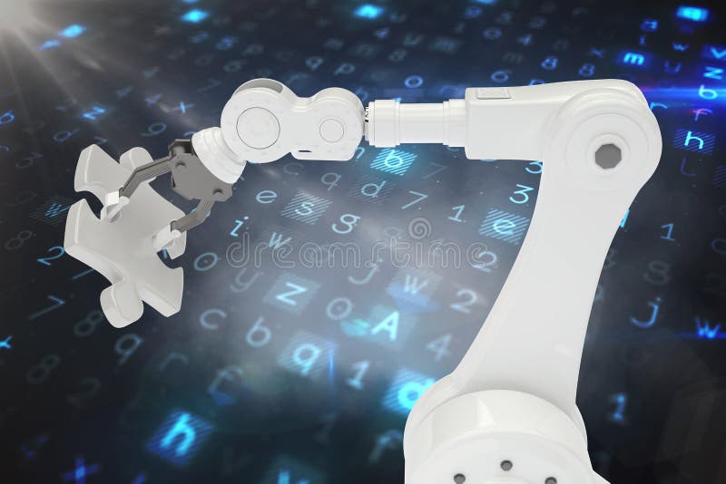 Robot Solving Jigsaw Puzzle Stock Photos - Free & Royalty-Free Stock ...