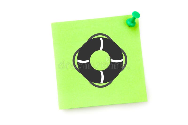 A Composite Image of Safety Ring Stock Illustration - Illustration of ...