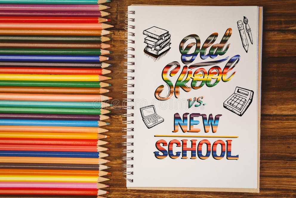 Composite Image of School Doodles Stock Illustration - Illustration of ...