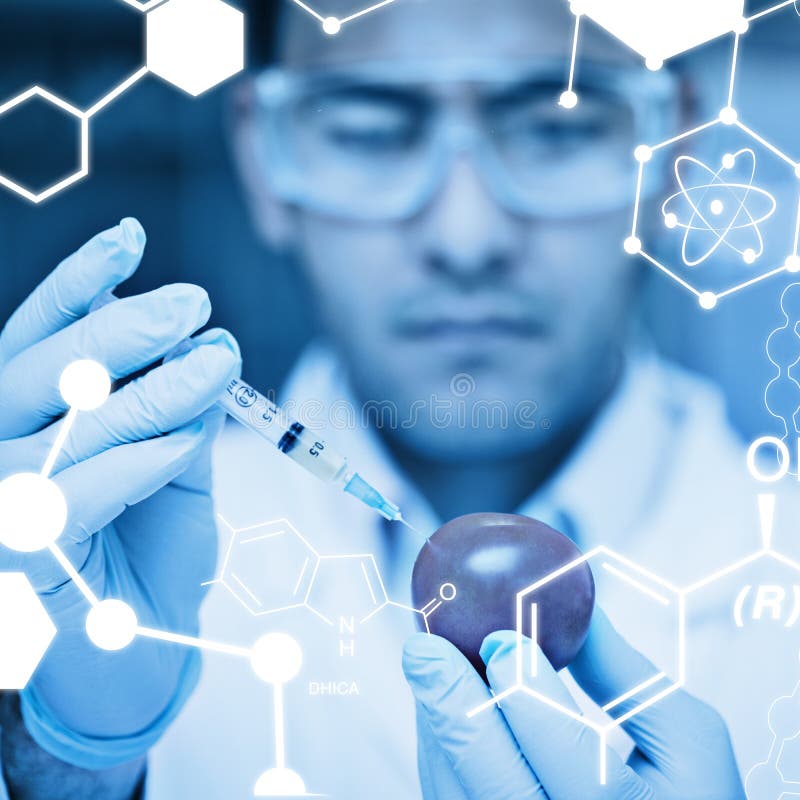 Composite Image of Science Graphic Stock Image - Image of closeup ...