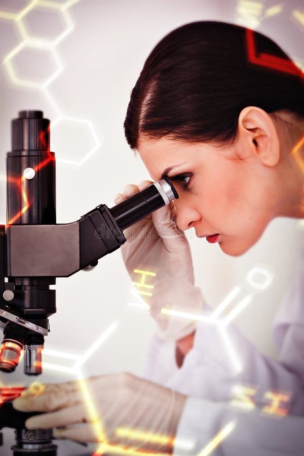 Composite Image of Science and Medical Graphic Stock Illustration ...