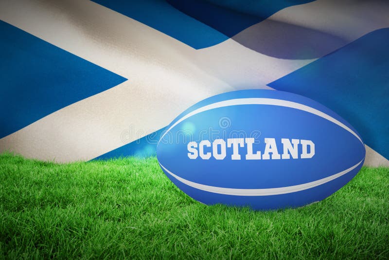 Composite Image of Scotland Rugby Ball Stock Illustration ...