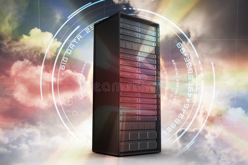 Server tower stock photo. Image of global, server, power - 3644556