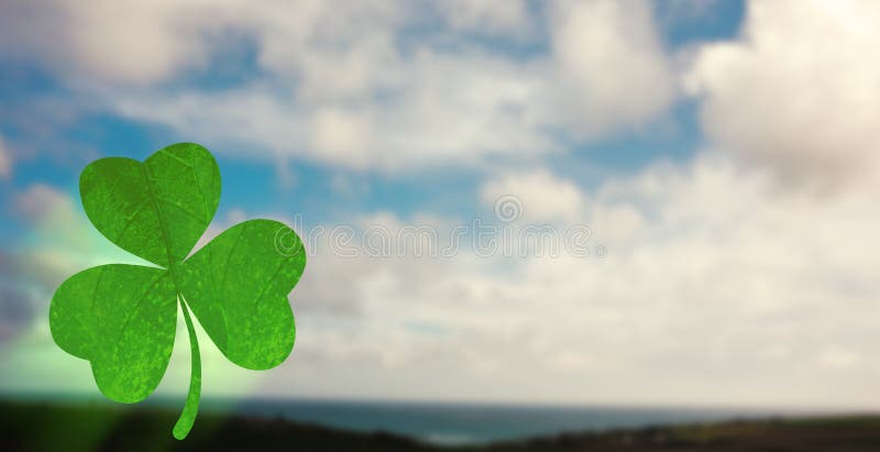 Composite Image of Shamrock Images Stock Illustration - Illustration of ...