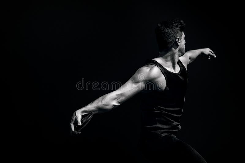 Composite Image Of Side View Of Man Throwing Discus Stock Photo - Image ...