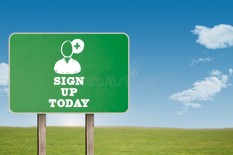 Sign Up Today Stock Illustrations – 1,007 Sign Up Today Stock ...