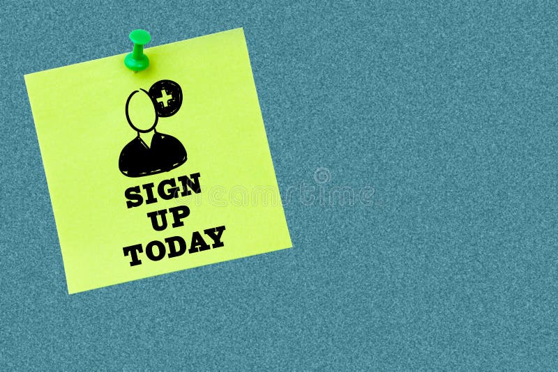 Sign Up Today Stock Illustrations – 1,901 Sign Up Today Stock ...