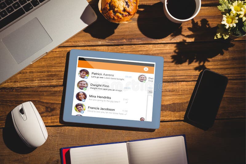 Composite Image of Smartphone App Menu Stock Image - Image of interface ...