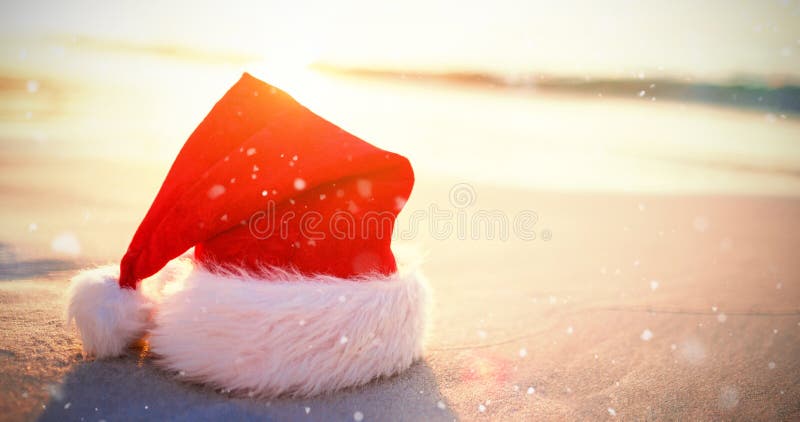 Composite Image of Snow Falling Stock Image - Image of snowing ...