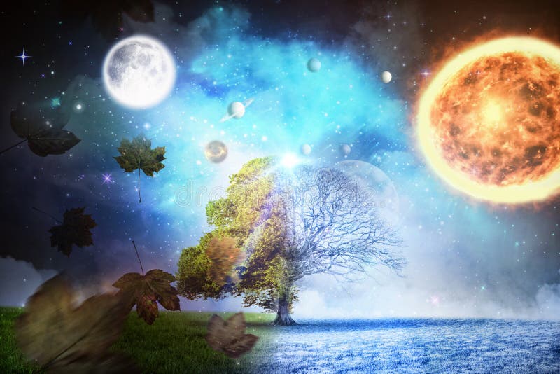 Composite Image of Composite Image of Solar System Against White ...