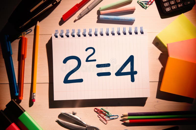 Composite Image of Two Squared Stock Illustration - Illustration of ...