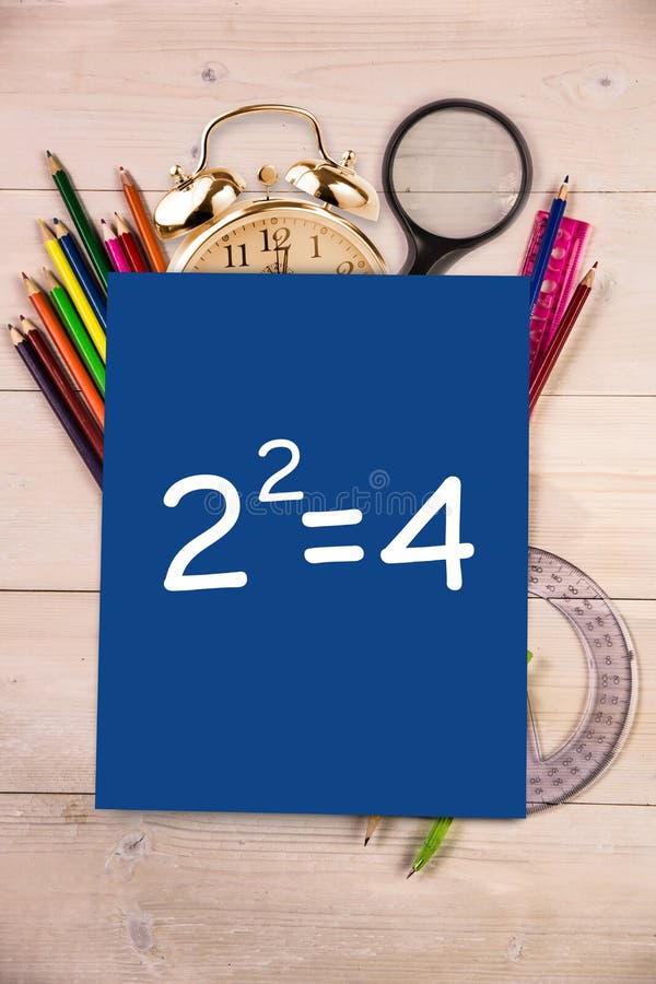 Composite Image of Two Squared Stock Illustration - Illustration of ...