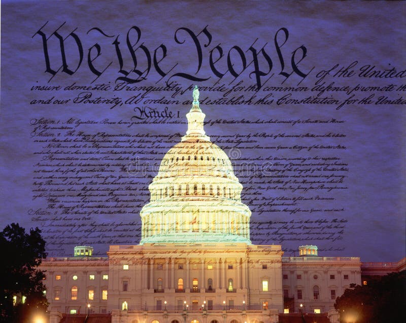US Constitution stock photo. Image of legality, justice - 9726042