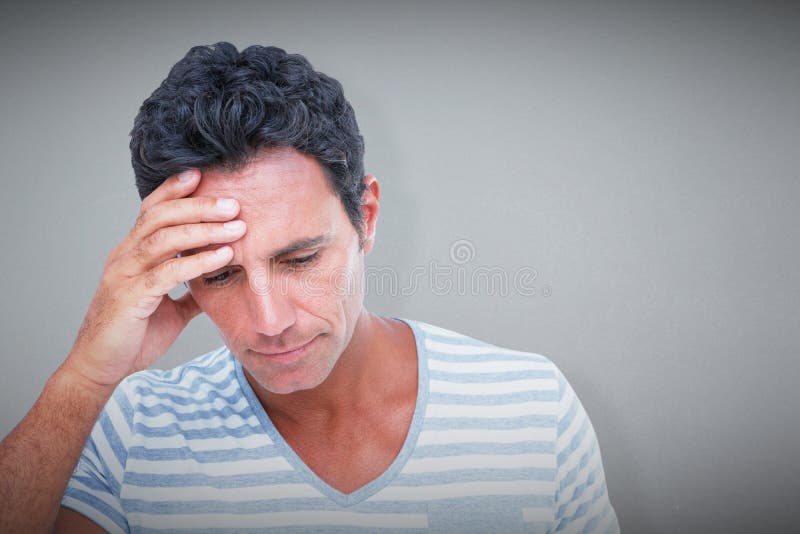 Toothache stock photo. Image of grey, black, depressed - 56887556