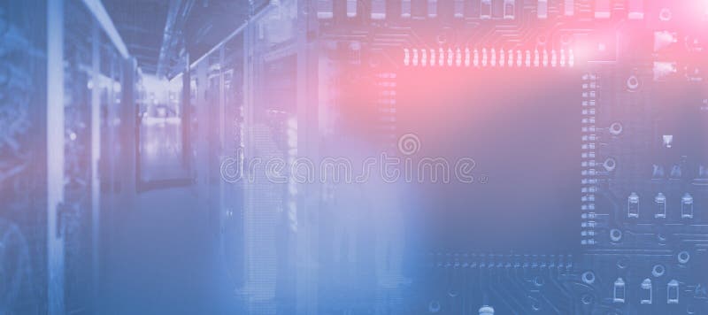 Composite Image of View of Data Technology Stock Photo - Image of ...