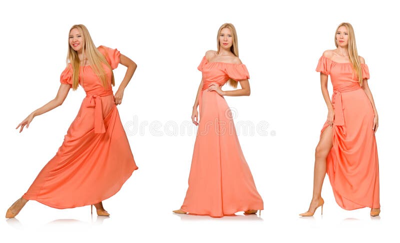 The Composite Photo of Woman in Various Poses Stock Photo - Image of ...