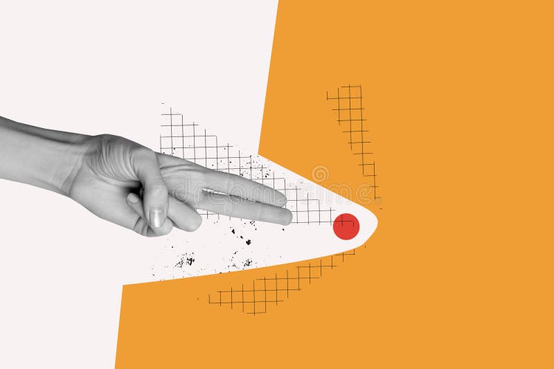 Composite Trend Artwork 3D Sketch Image Photo Collage of Copyspace ...