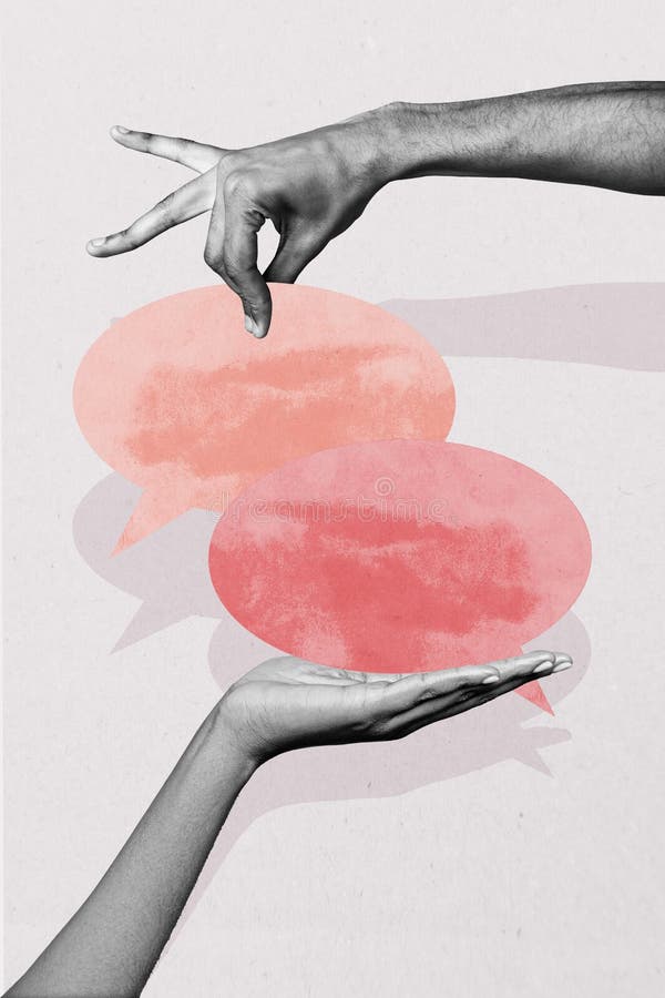 Composite Trend Artwork Sketch Image Photo Collage of Anonymous Two ...