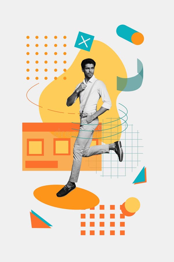 Composite Trend Artwork Sketch Image Photo Collage of Workspace ...