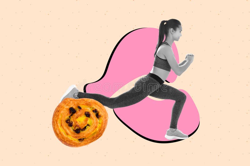 Composite Trend Artwork Sketch Photo Collage of Silhouette Dieting ... Composite Trend Artwork Sketch Photo Collage of Silhouette Dieting ...