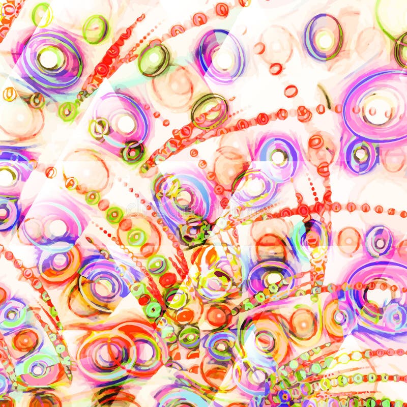 Composition of Abstract Radial Grid Stock Vector - Illustration of ...