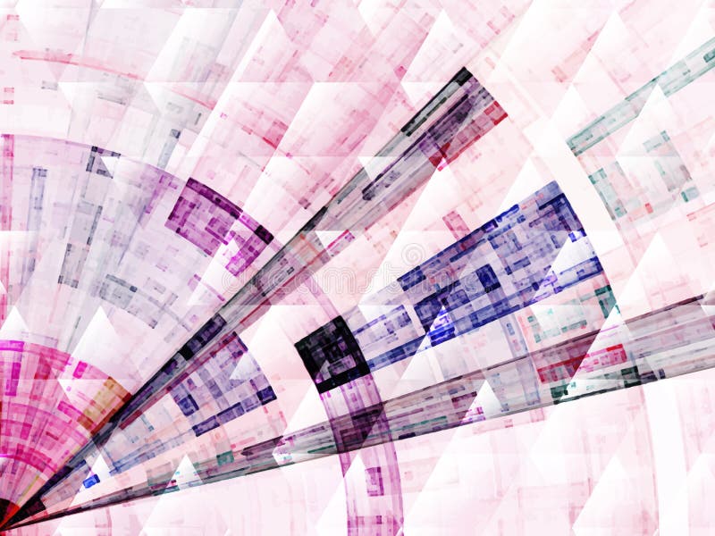 Composition of Abstract Radial Grid Stock Vector - Illustration of ...