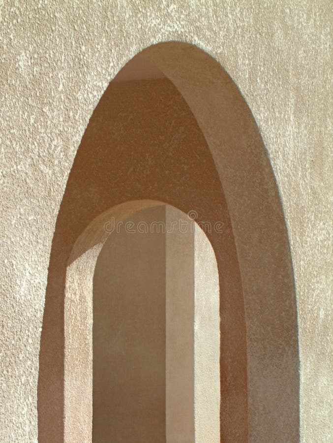 Composition of Arches stock photo. Image of entrance, vertical - 142546