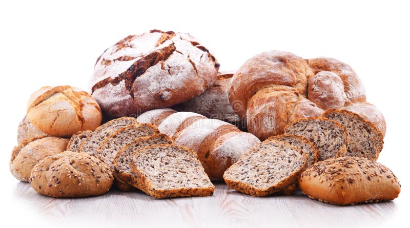 Composition with Assorted Bakery Products Stock Image - Image of ...