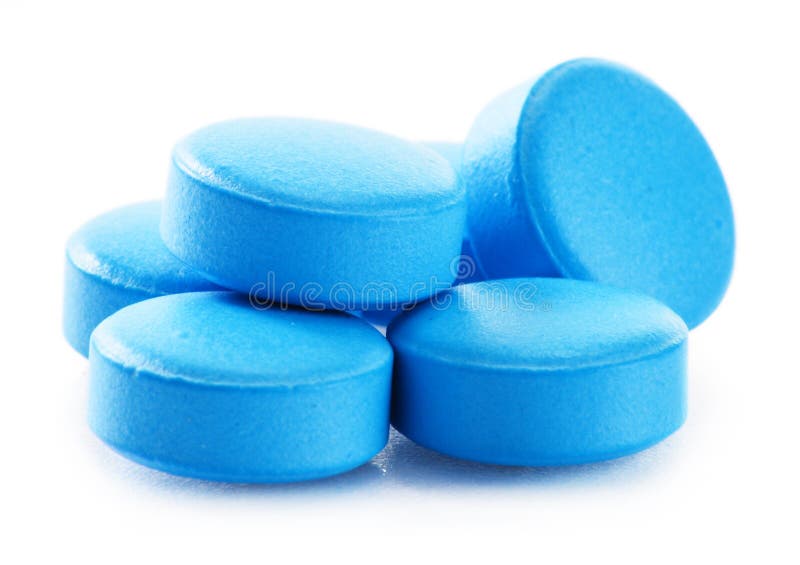 La Drogue Ou Les Pilules Dans La Bouteille Rouge Avec La Bande De ...