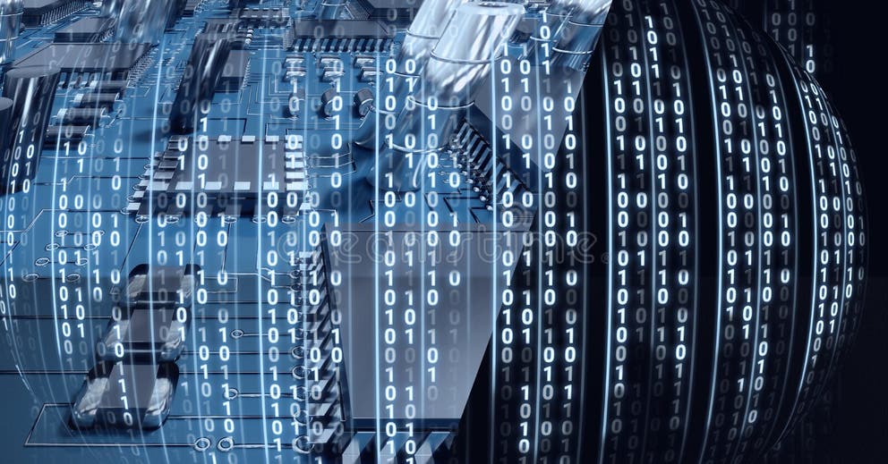 Composition of Binary Coding Processing Over Computer Circuit Board ...