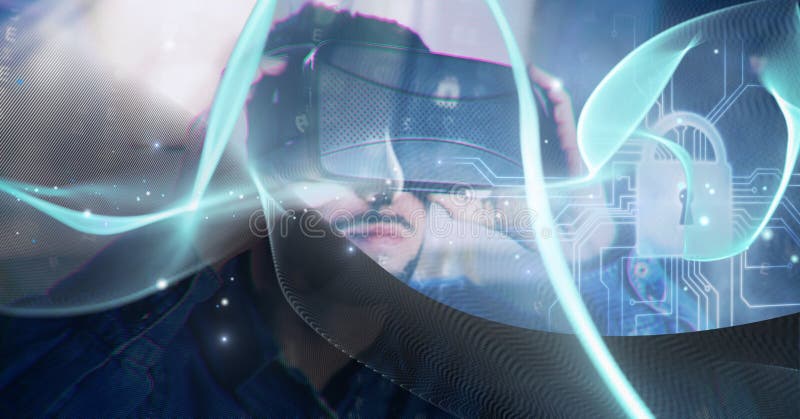 Security headset stock photo. Image of channel, digital - 33601340