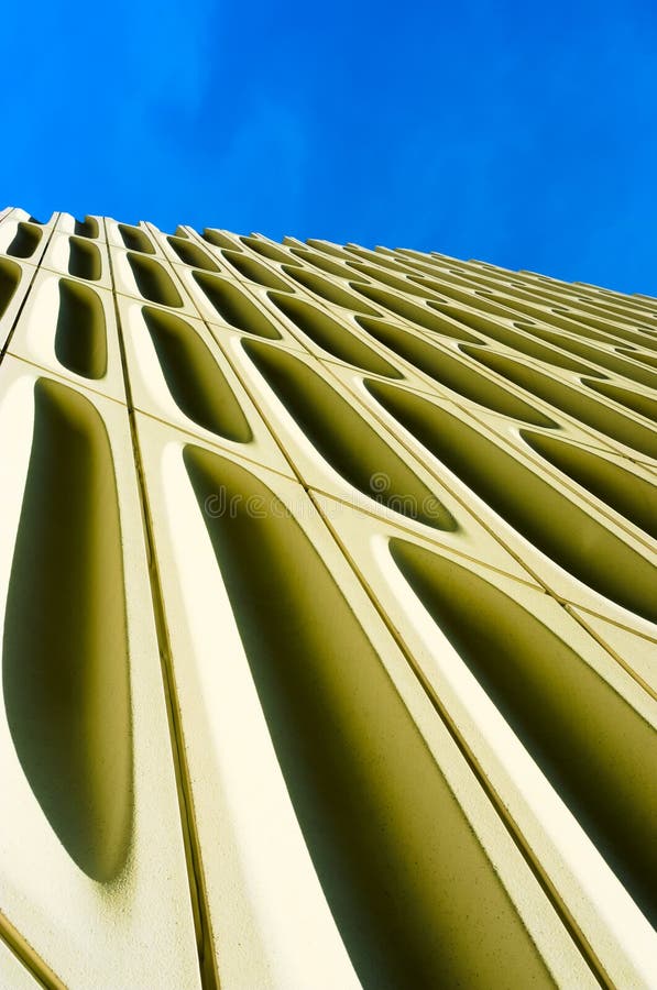 Composition of Blue Sky and Dramatic High Rise Architecture Editorial ...