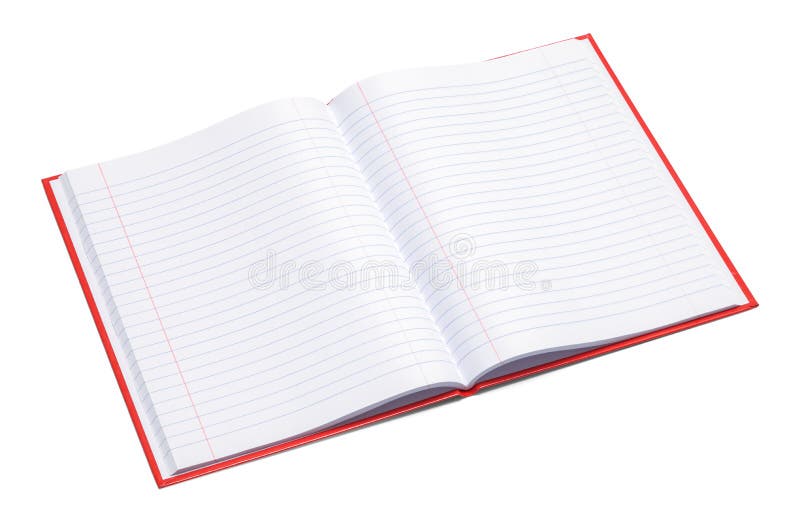 Composition Book Open stock image. Image of handbook - 96155285