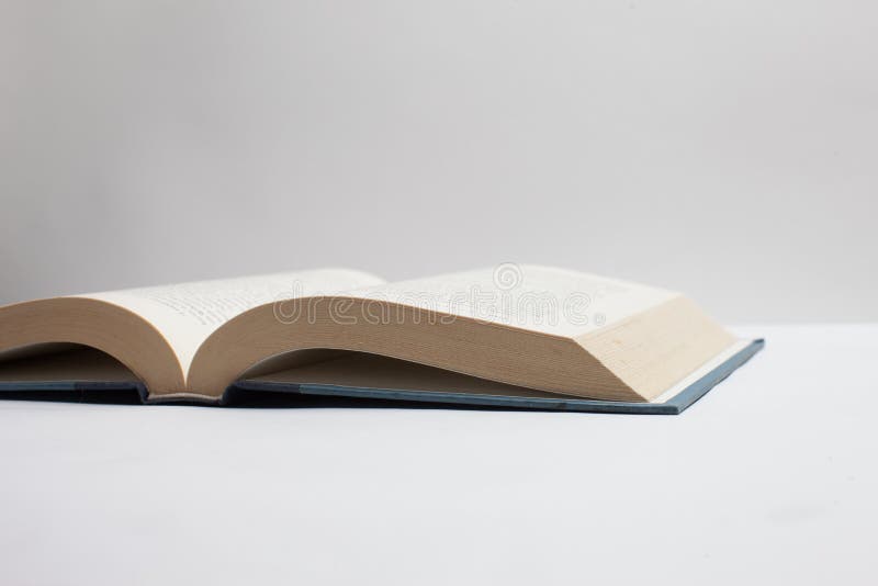 Composition with Books on White Background Stock Photo - Image of ...