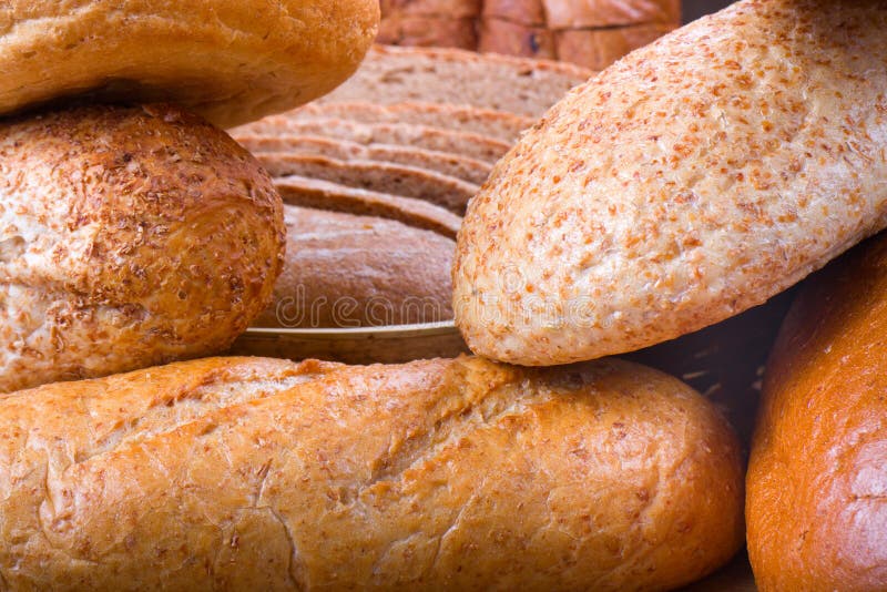 Composition with bread stock image. Image of seed, grain - 70882747