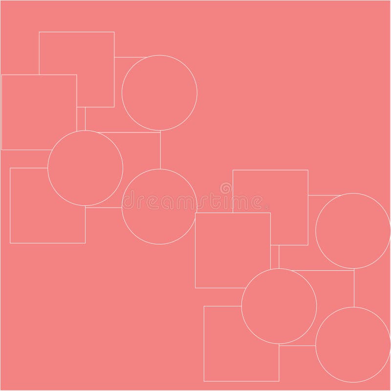 Shape Composition, Vector or Color Illustration Stock Vector ...