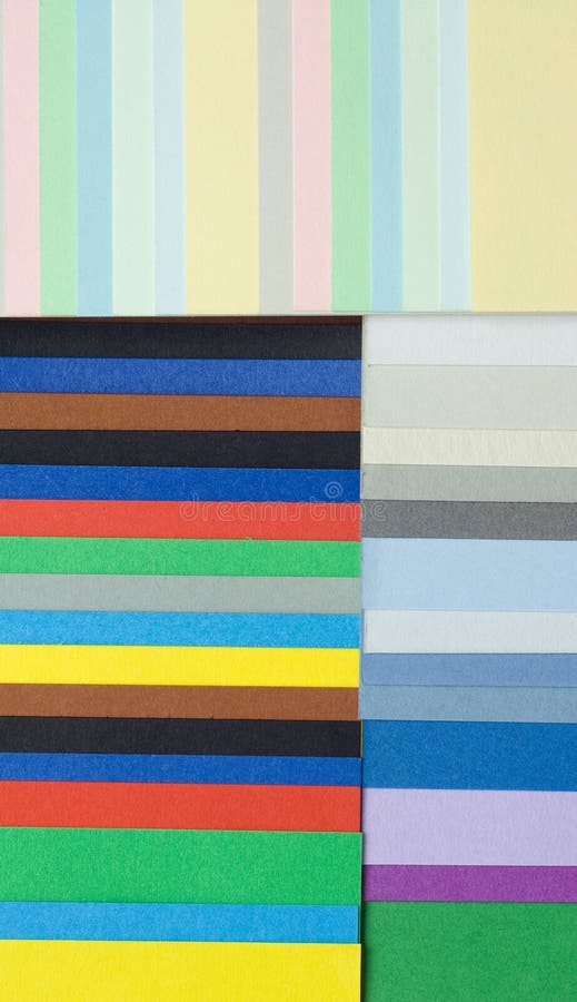 Composition D'un Carton Varicoloured De Créateur Image stock - Image du ...