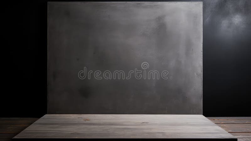 Composition Dark Concrete Board Stock Illustration - Illustration of ...