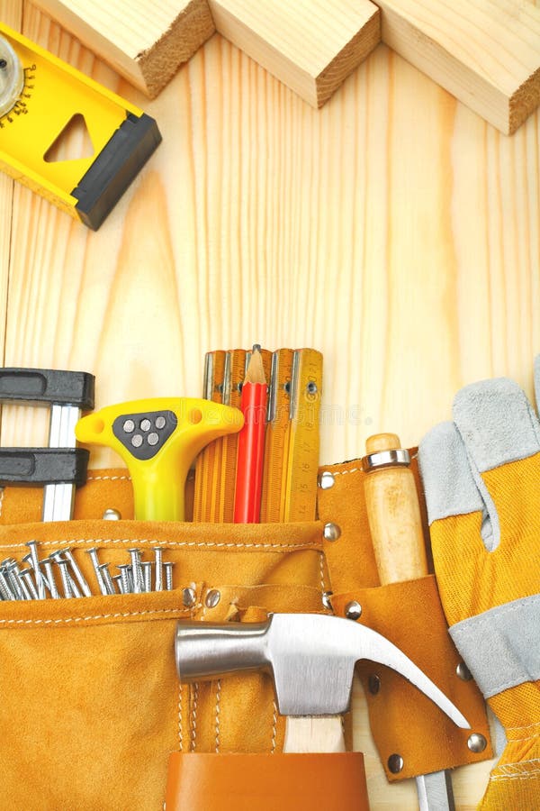 Composition Des Outils De Construction Photo stock - Image du griffe ...