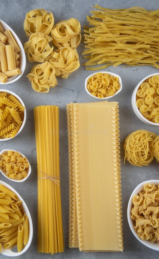 1,898 Types Pasta Shapes Pictures Stock Photos - Free & Royalty-Free ...