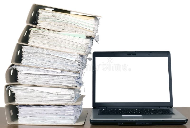 Composition of documents stock image. Image of white - 14504805