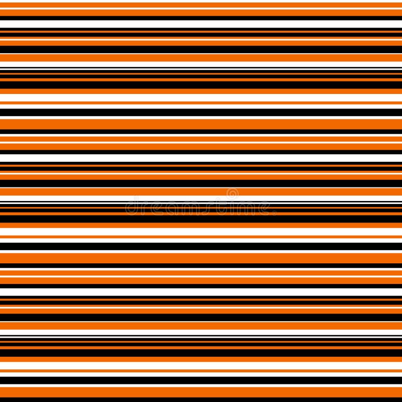 Orange and Black Plaid Seamless Pattern Stock Vector - Illustration of ...