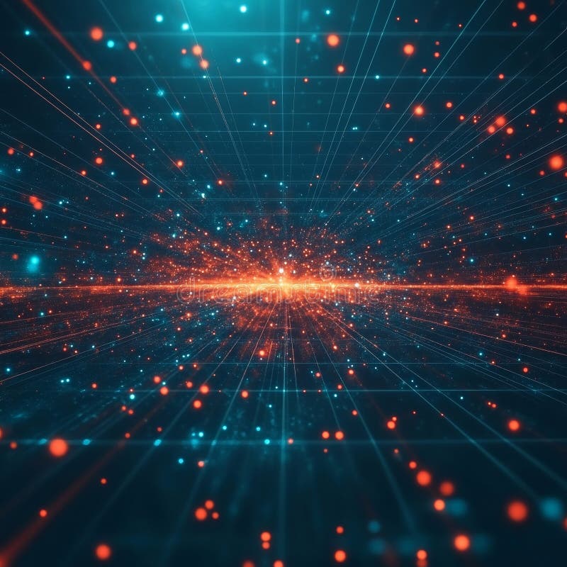 The Composition Dynamically Separates into Warm Orange and Cool Blue ...