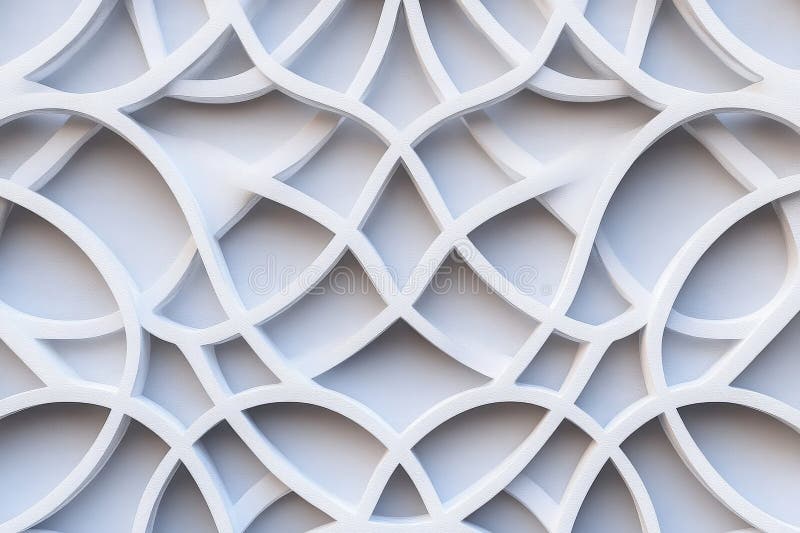 Minimalist Cutting Pattern Design Showcasing Solid Geometric Shapes in ...