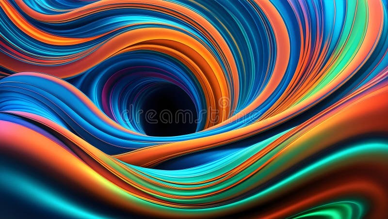 Kinetic Color Waves: a Dynamic Dance of Fluid Energy and Vivid Hues ...