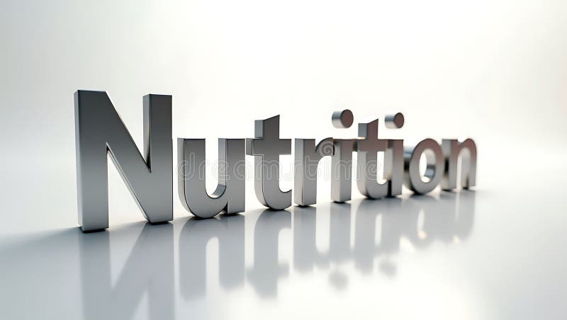 Understanding Nutrition through Clear Typography Highlighting Its ...