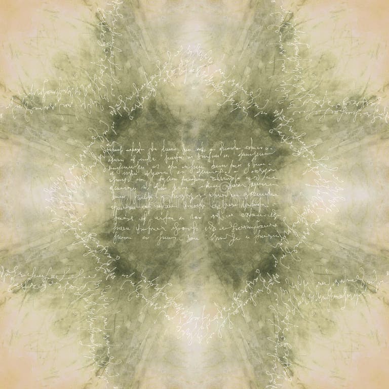 Composition of Font and Plants on a Watercolor Background. Handwritten ...