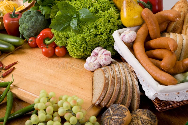 Composition of food stock photo. Image of purple, garden - 9111094